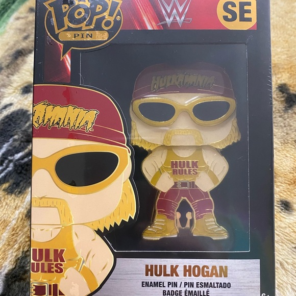 Funko | Other | Wwe Hulk Hogan Funko Pop Enamel Pin Chase Edition ...
